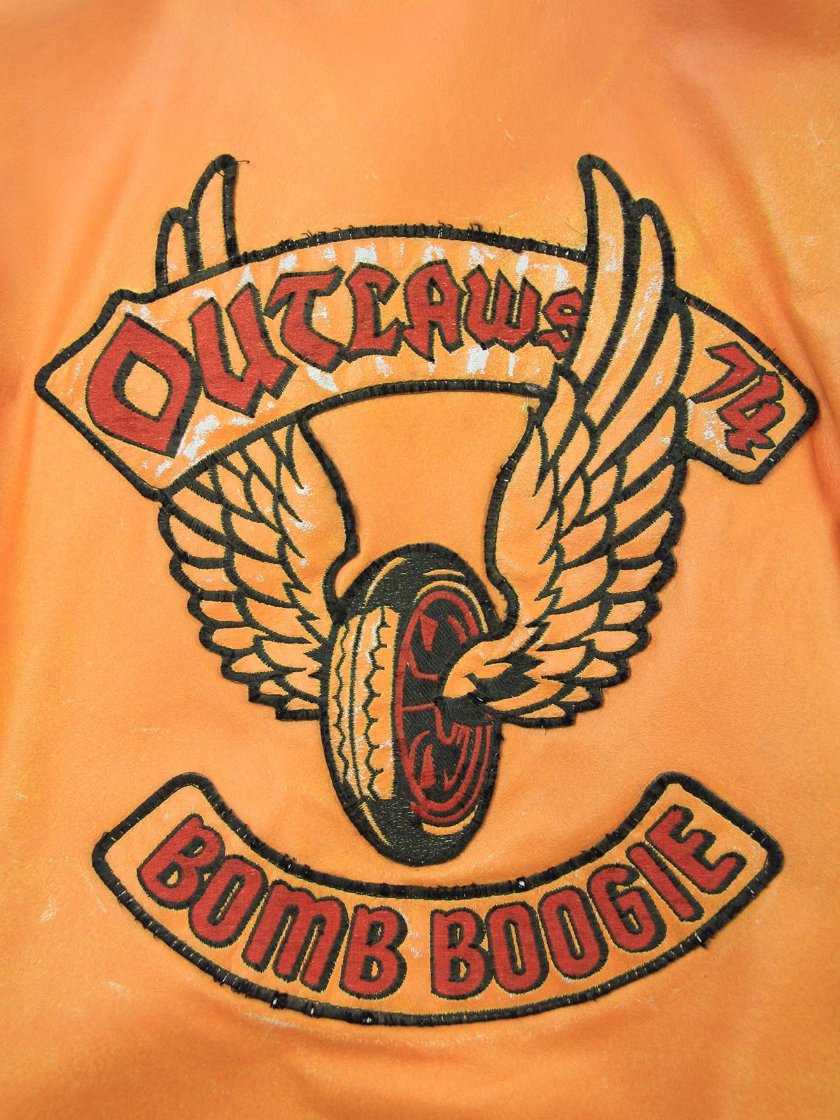BOMB BOOGIE Outlaws 74 Racer Jacket