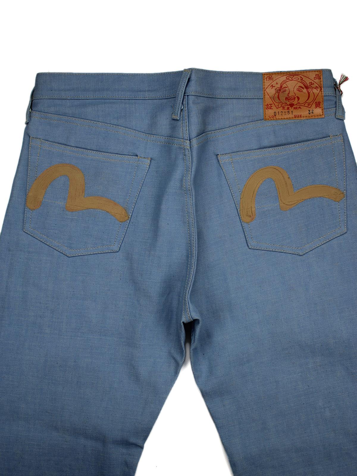 EVISU 012X51 Cyan Jeans