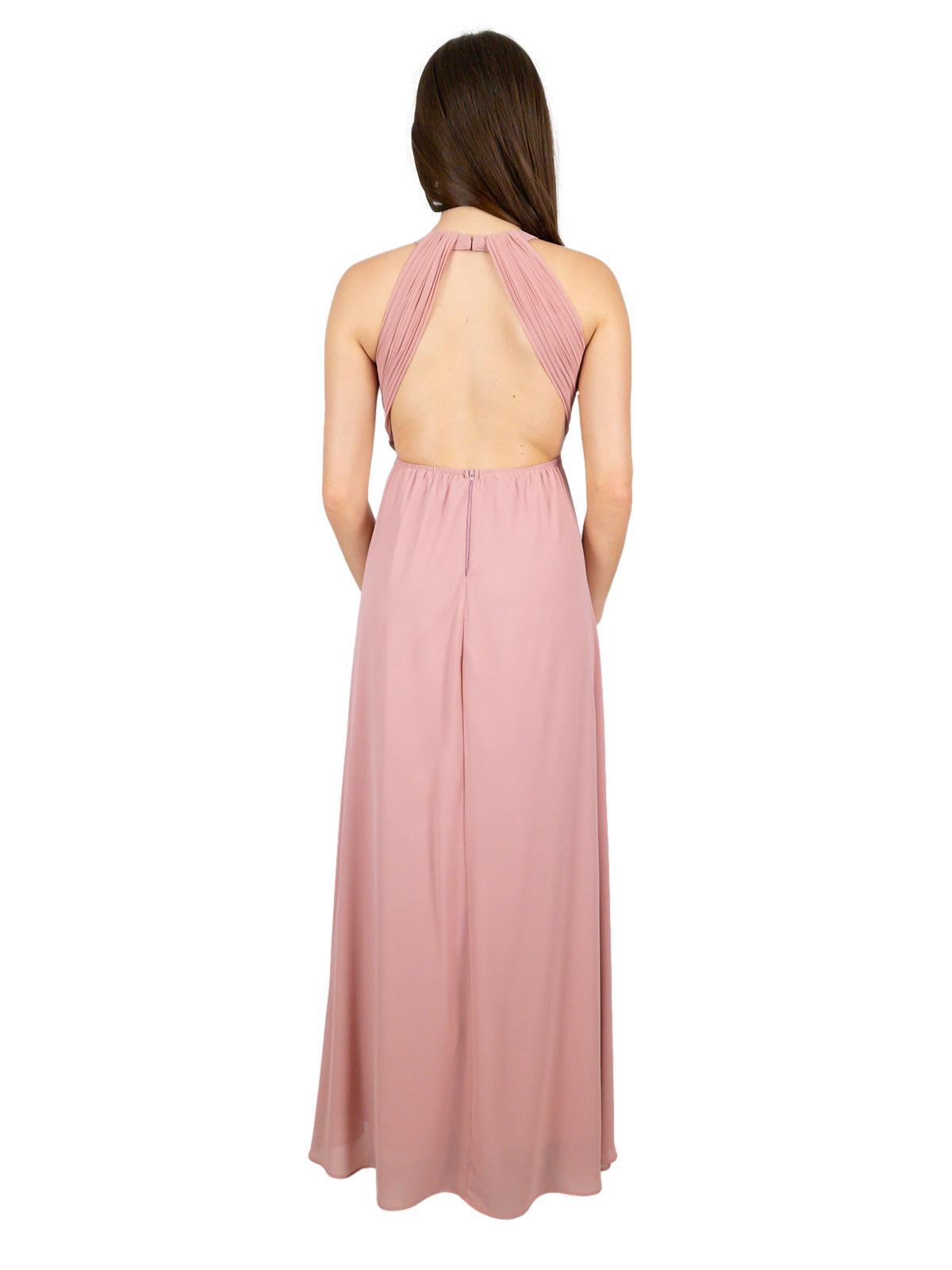 Abito Da Cerimonia Stile Impero Lungo Donna Scollo Americana