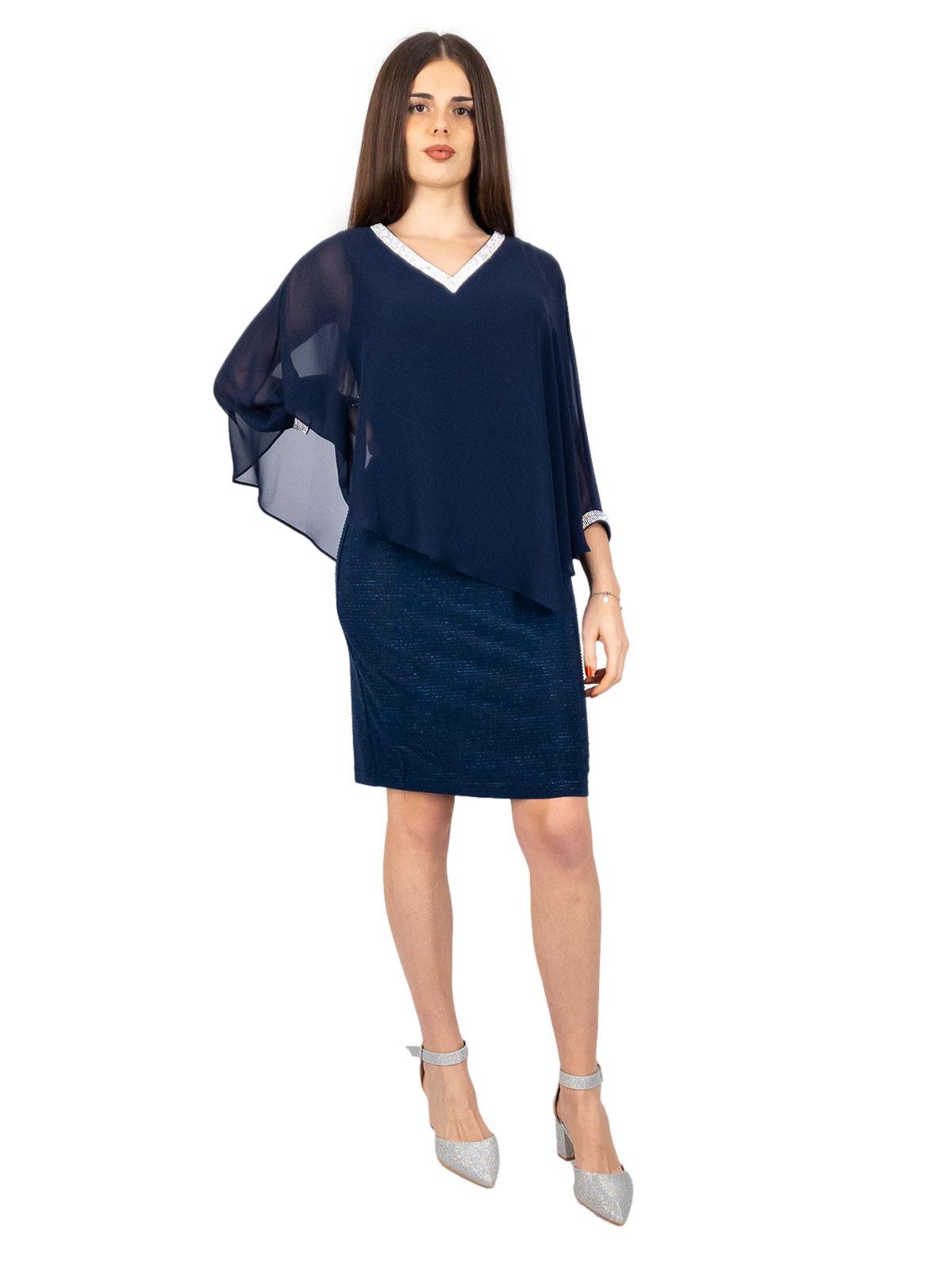 Vestito Elegante Donna Corto Abito A Tubino Da Cerimonia