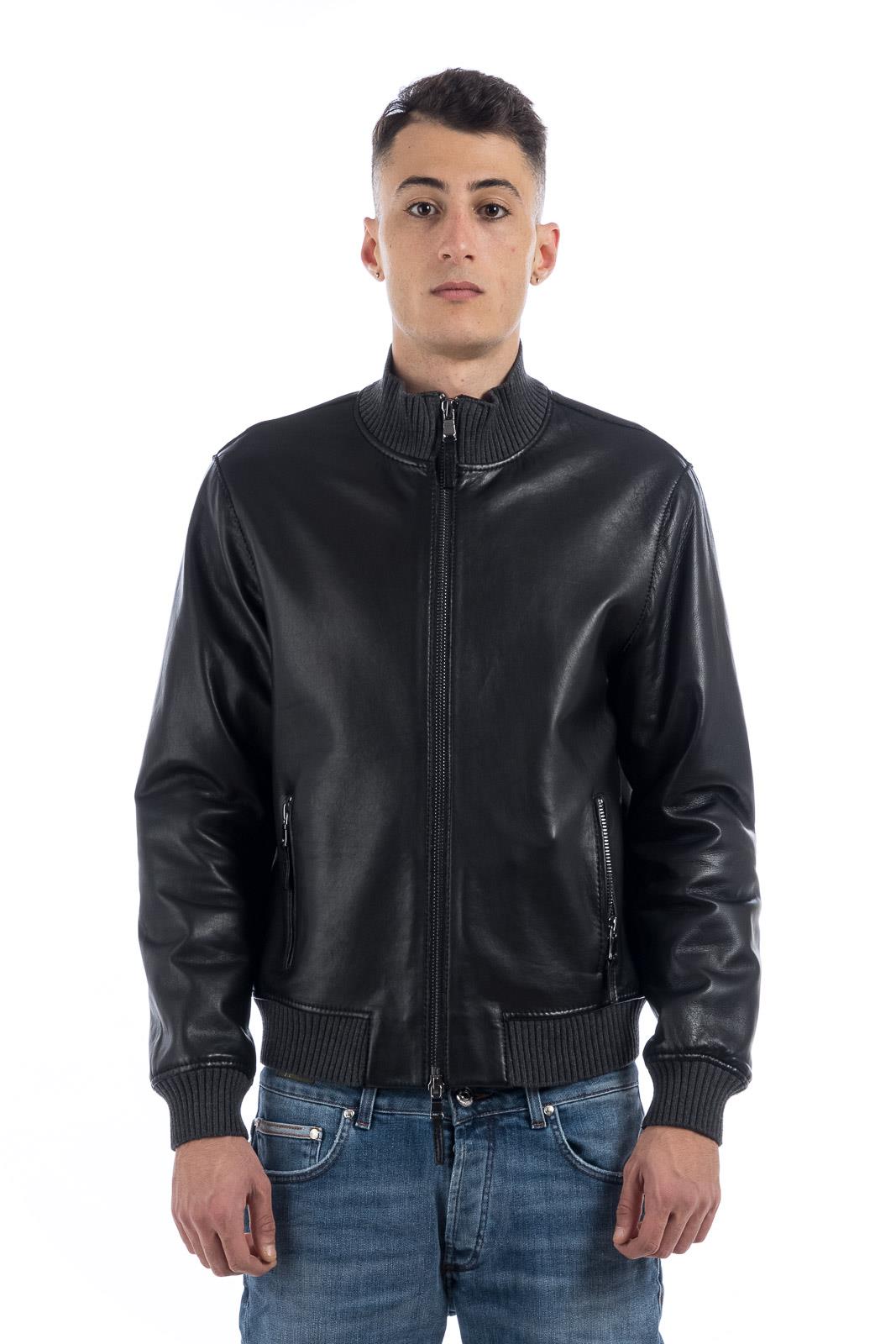The Jack Leathers Giubbino Uomo DEREK RIB | Lamberti 1870